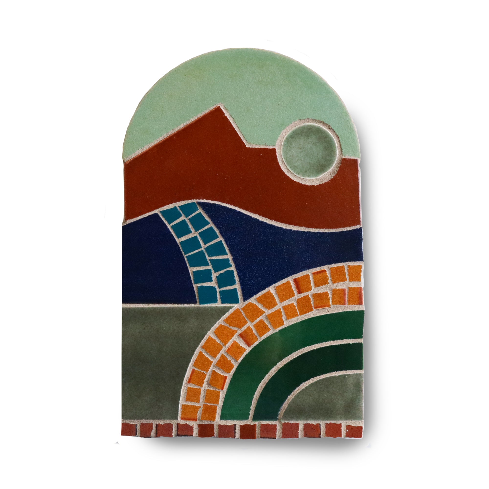 DIY Mosaic Kit - Canyon Earthy Tones | Beginner Craft Kit | Mosaic ...