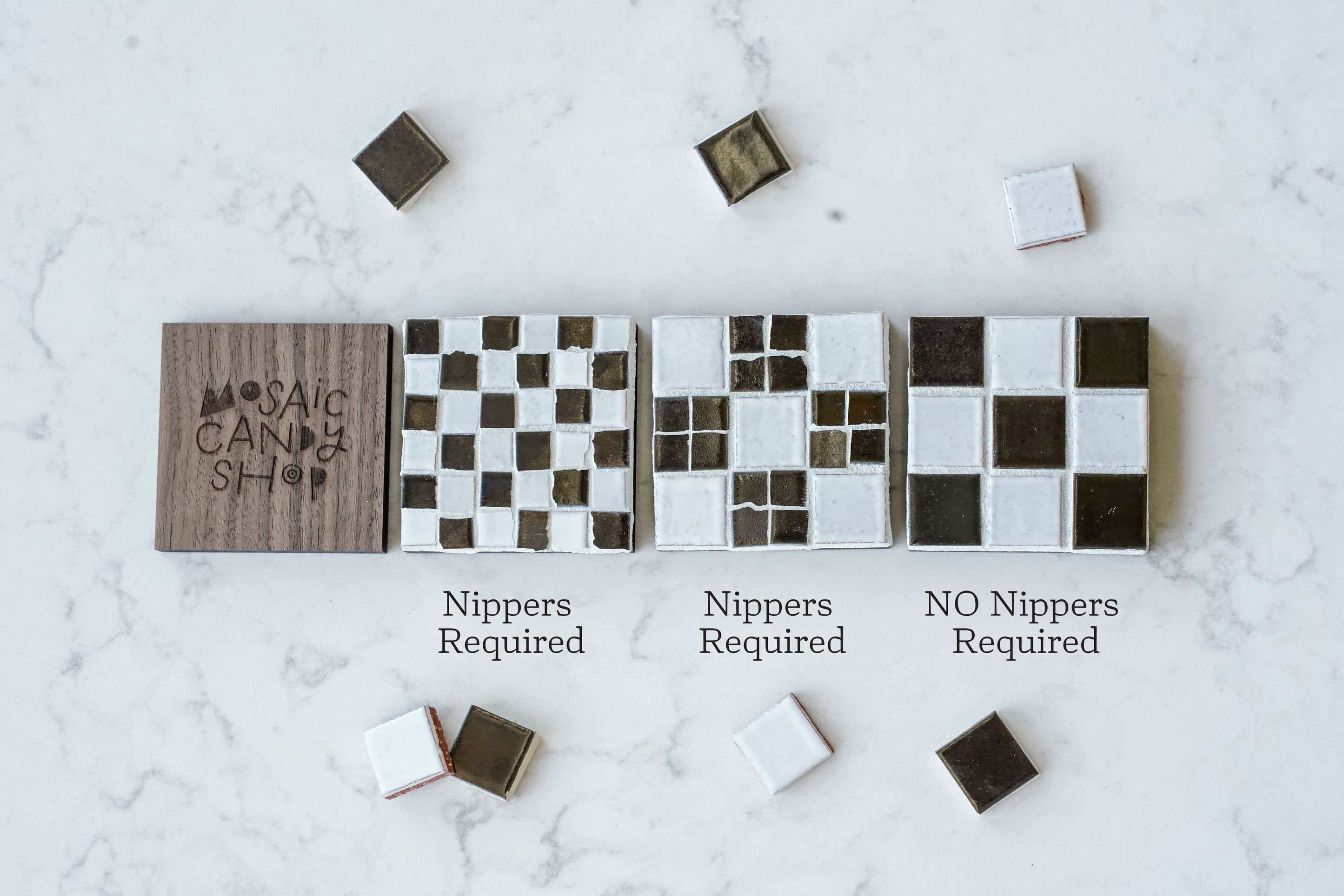 Checkered Coaster Kit - Blue Raspberry – Mosaic Candy Shop